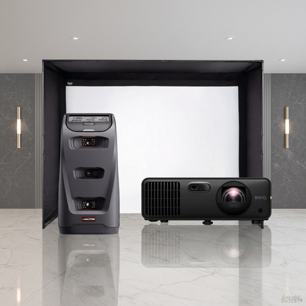 Bushnell Golf Launch Pro Launch Monitor Projector DIY Golf Simulator E ...