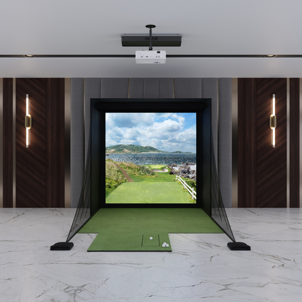 NVISAGE N1 DIY Golf Simulator Package - Indoor Golf Outlet