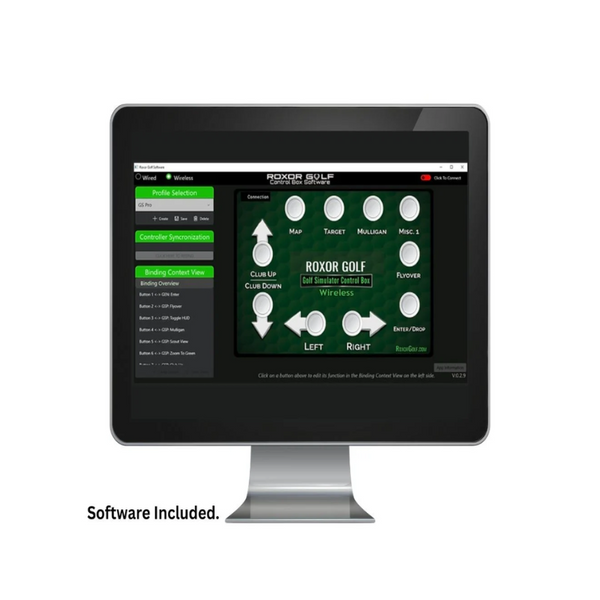 Roxor Golf Control Box GSP Edition - Indoor Golf Outlet