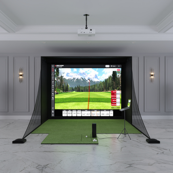 Uneekor EYE MINI LITE DIY Golf Simulator Package - Indoor Golf Outlet